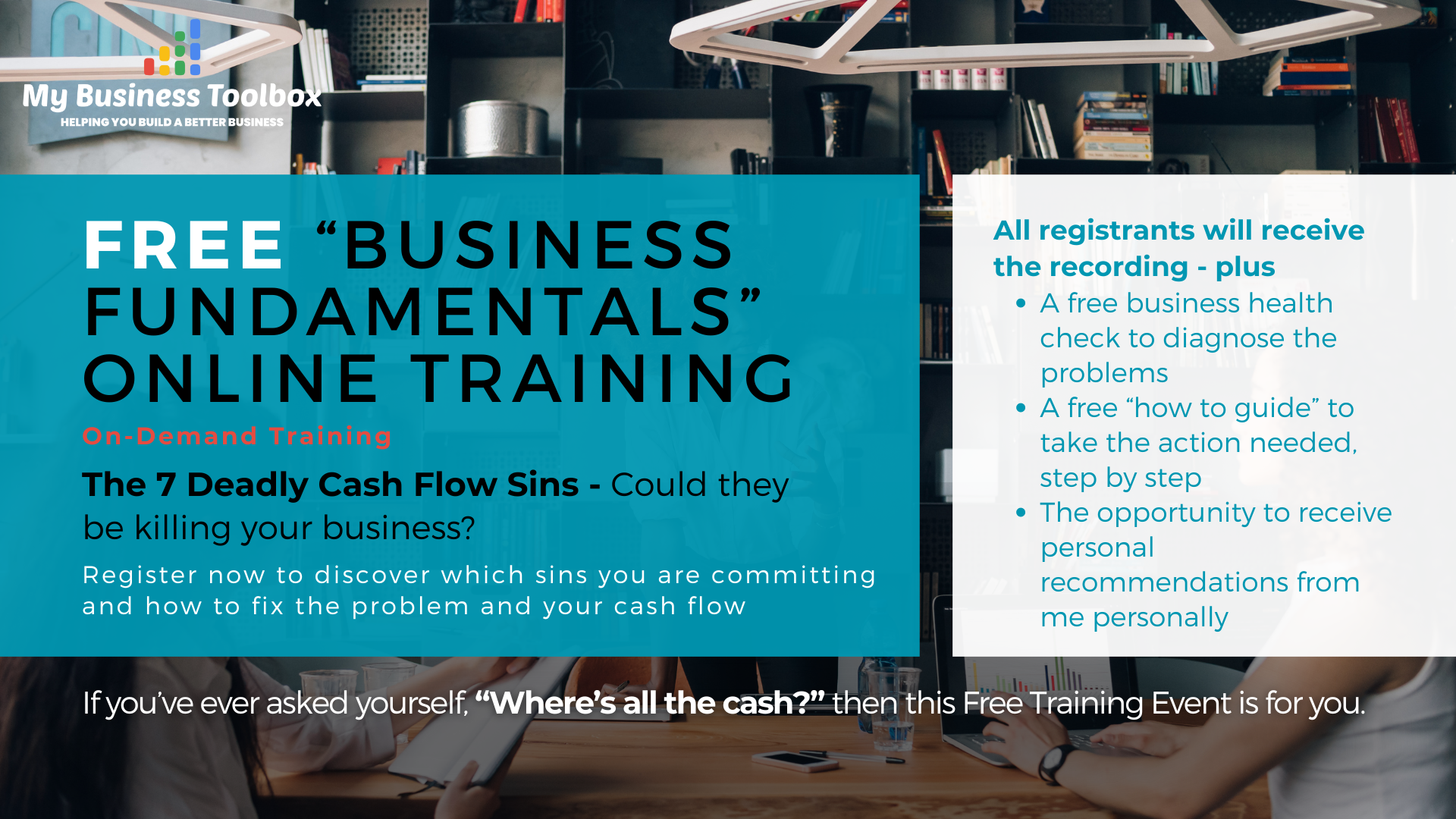 Free Business Fundamentals Training – My Business Toolbox